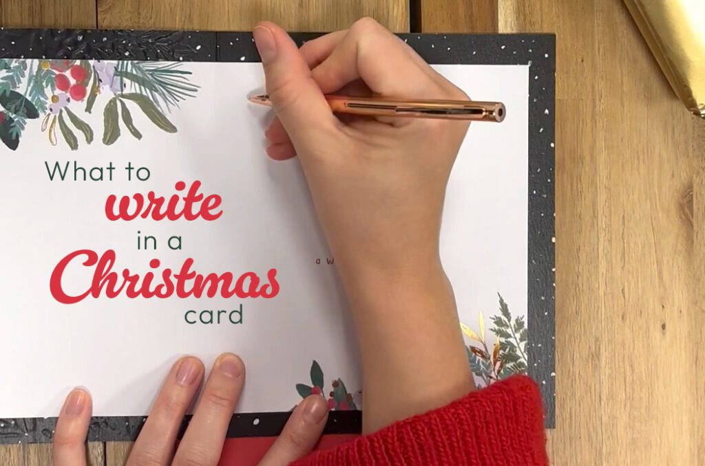 What to Write in a Christmas card: 60 Christmas Messages - UK Greetings